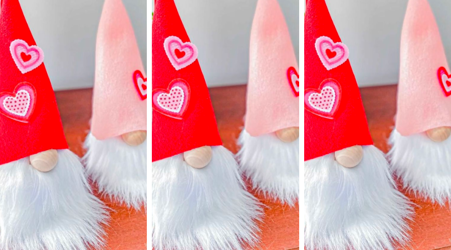 DIY: Valentine's Day Gnome Craft